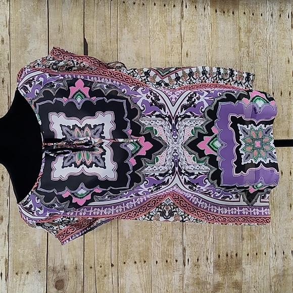 Hale Bob | Tops | Hale Bob Sheer Boxy Fit Top | Poshmark